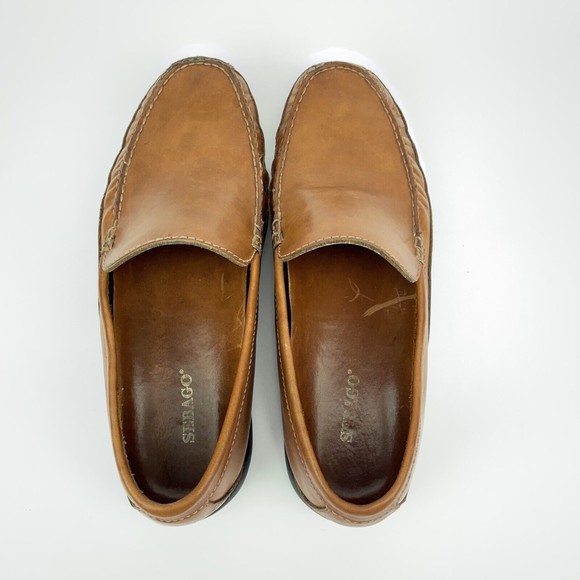 Sebago | Shoes | Sebago Breckenridge Slip On Loafers Leather Brown ...